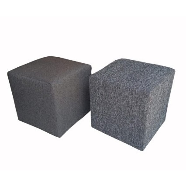 PUFF CUADRADO LISO – El mundo del mueble