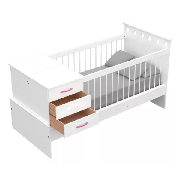 CUNA FUNCIONAL SERIE 5 BLANCA 56115 MOSCONI – El mundo del mueble